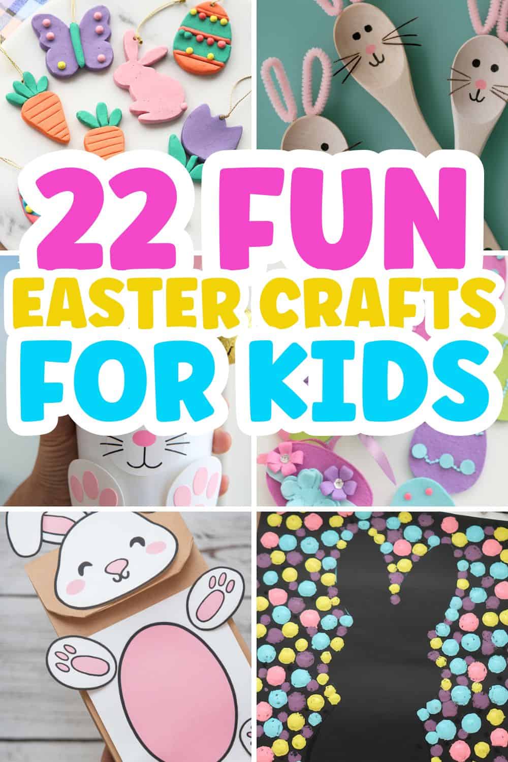 22 Cute Easter Crafts for Kids
