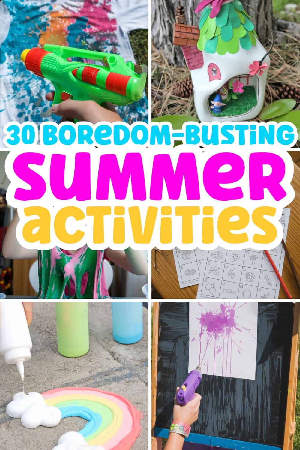 30 Fun Summer Activities for Kids That Is Easy to Set Up