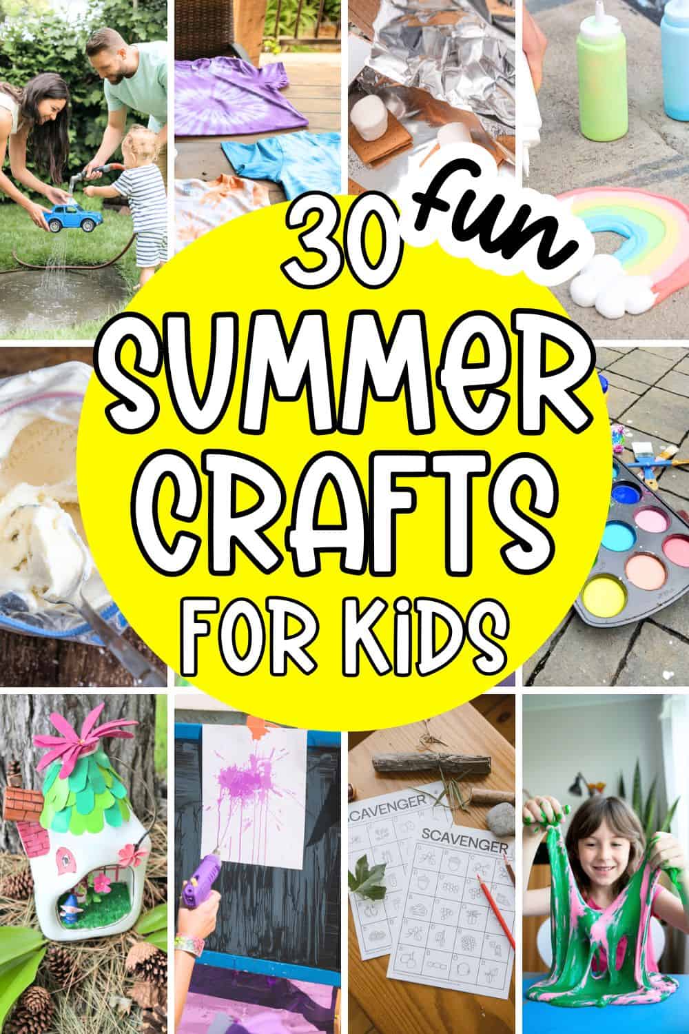 30 Fun Summer Activities for Kids That Is Easy to Set Up