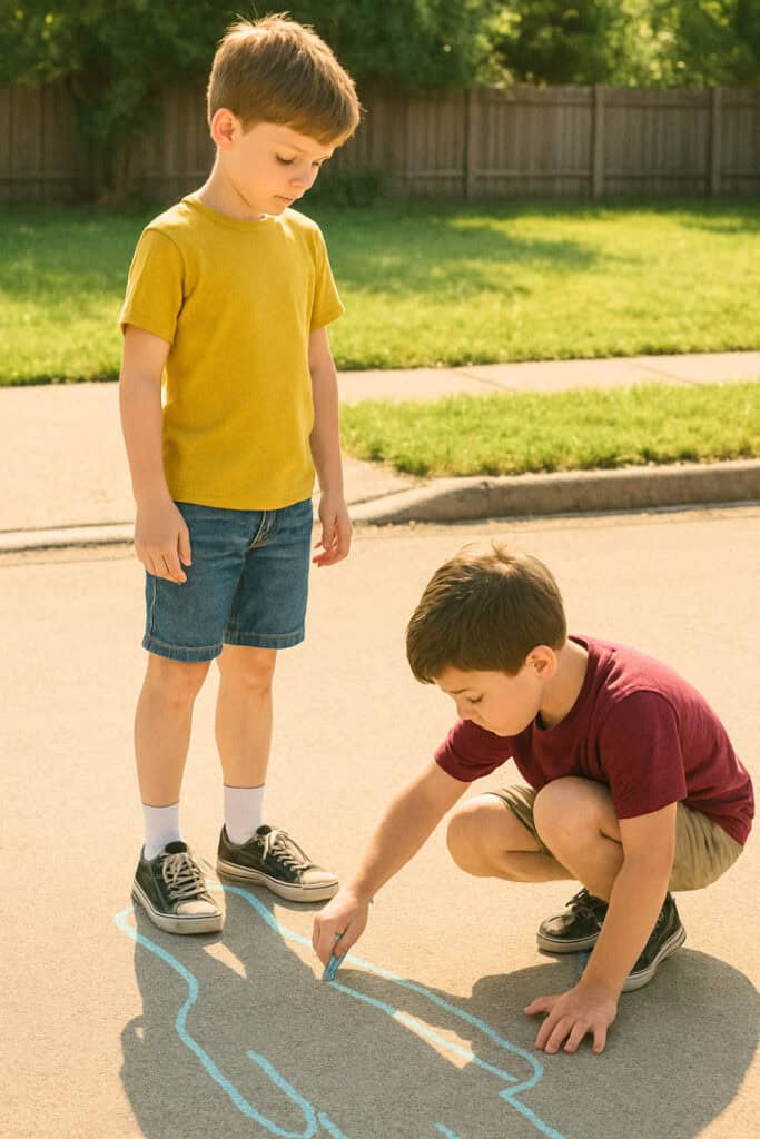 Cute Chalk Ideas for Toddlers (DIY, Art, Games and More)