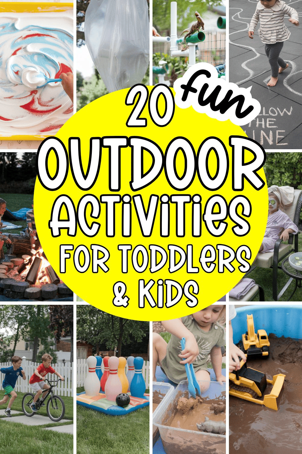 Incredibly Easy Outdoor Activities for Kids You Can Set Up