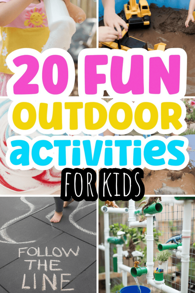 Incredibly Easy Outdoor Activities for Kids You Can Set Up