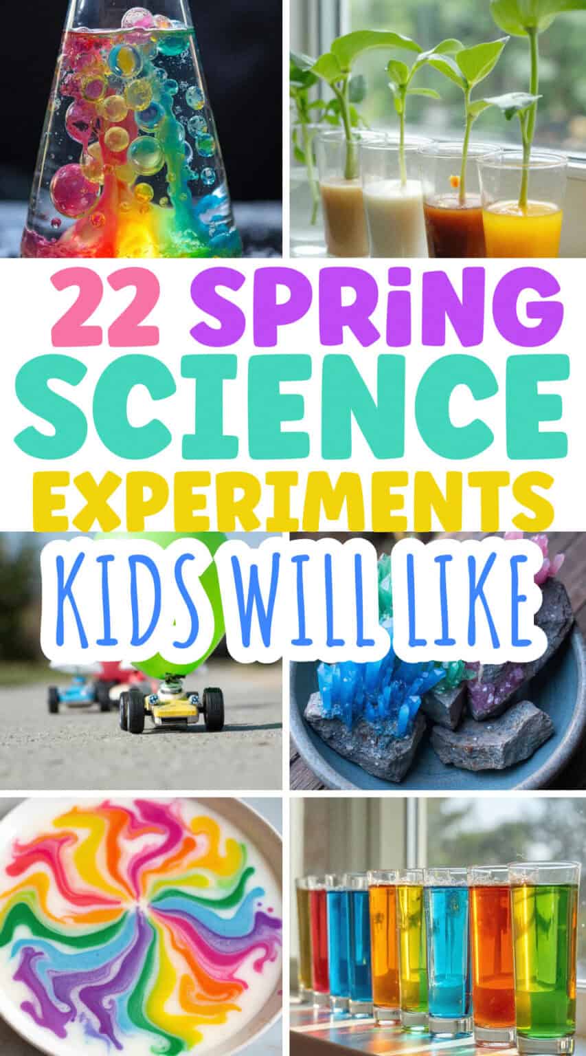 22 Fun Spring Science Experiments Kids Will Love