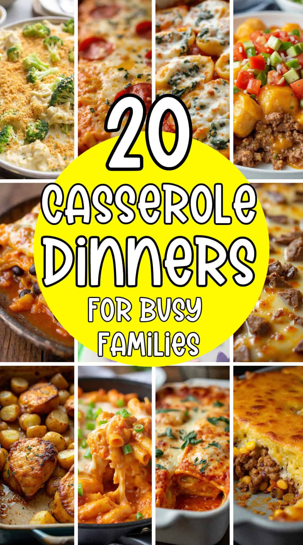 20 Super Easy Casserole Recipes for Dinner (No Mess Dinner Ideas)