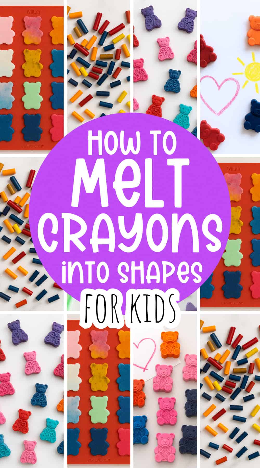 Melting Crayons: A DIY Crayons Activity for Kids
