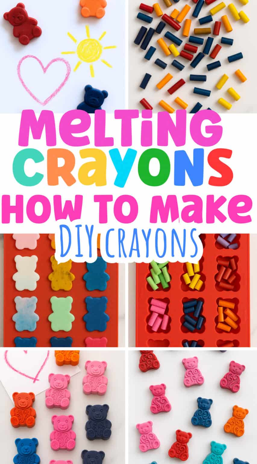 Melting Crayons: A DIY Crayons Activity for Kids