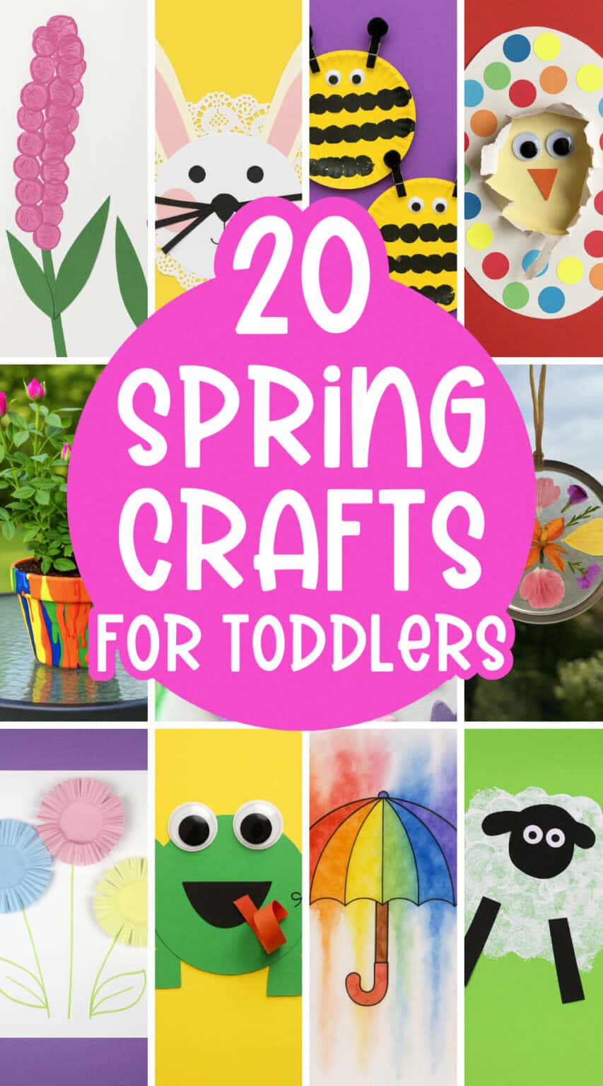 Fun Toddler Spring Crafts That Are Easy to Make